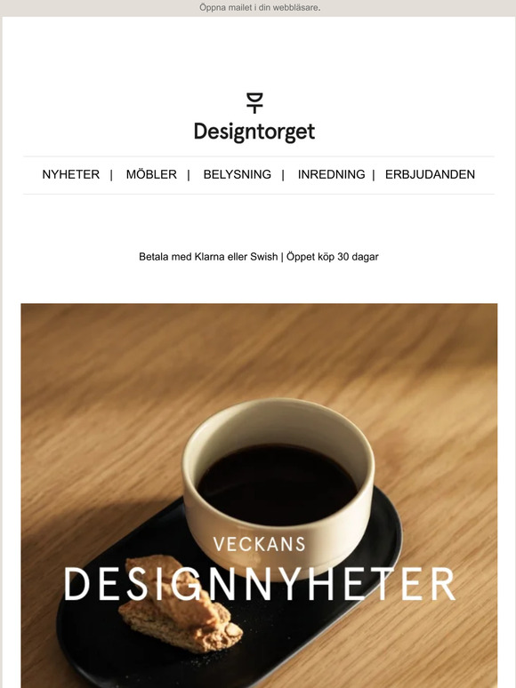 Designtorget: Veckans designnyheter! | Milled