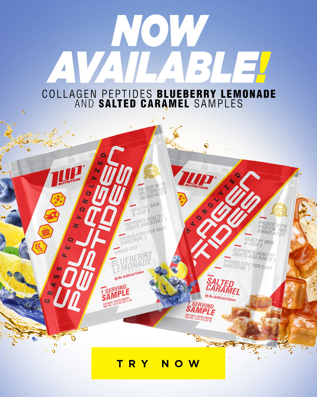 1 Up Nutrition: 36 Samples Available To Try | Milled