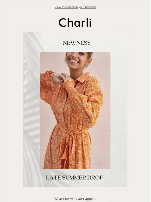 Charli London: Late Summer Drop | Discover newness to wear now through ...