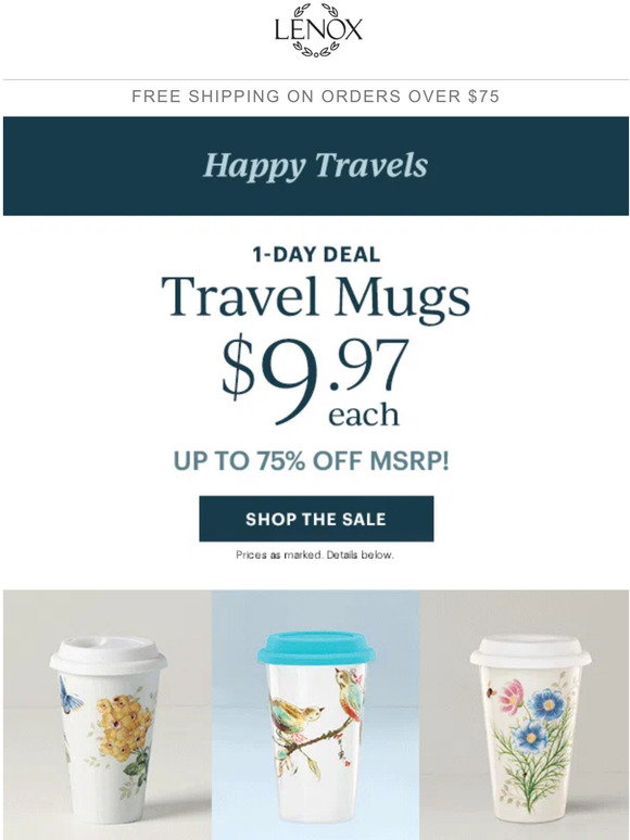 Lenox: FINAL HOURS—Up To 75% Off! | Milled