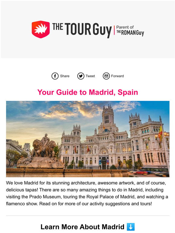 The Tour Guy: Your Madrid Travel Guide 🇪🇸 | Milled