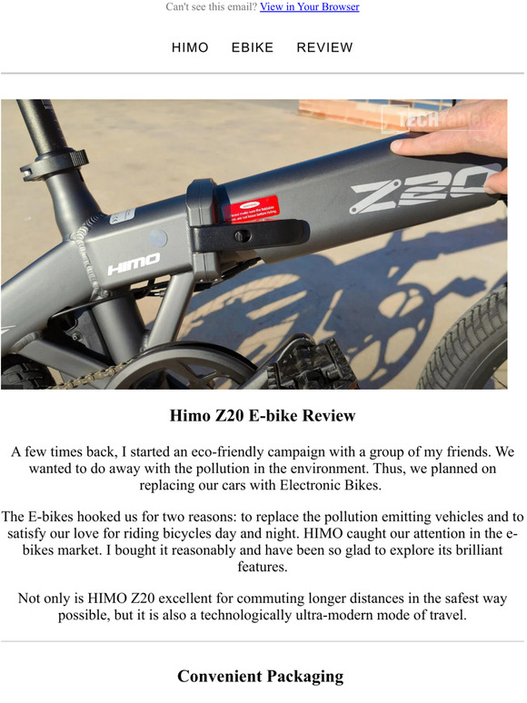 HIMO: Himo Z20 E-bike Review😆 | Milled