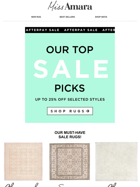 Miss Amara: ⚡️ OUR TOP SALE RUGS ⚡️ | Milled