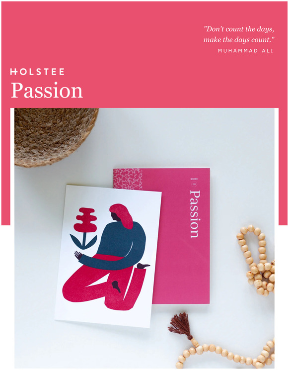 Holstee: Passion Kit — A Deep Connection 🌺 | Milled