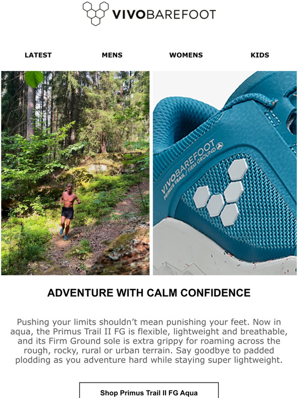Vivobarefoot: Primus Trail II FG: Get closer to nature | Milled