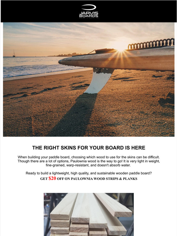 Jarvis Boards: 🎁 Here's $20 OFF on board skins. Checkout today! | Milled