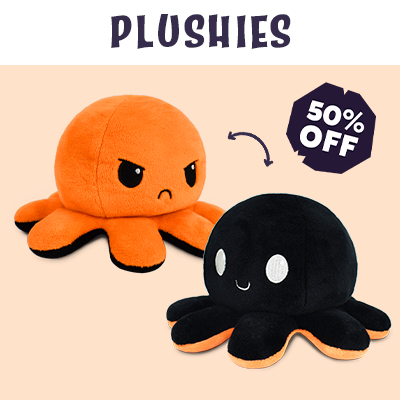 TeeTurtle: 2 NEW BIG Reversible Halloween Plushies! | Milled