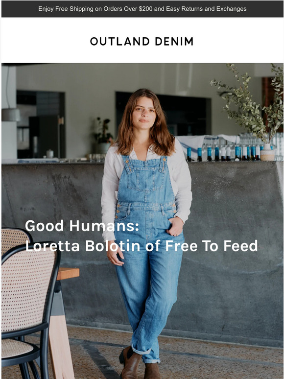 Outland Denim: Good Humans: Loretta Bolotin of Free To Feed | Milled