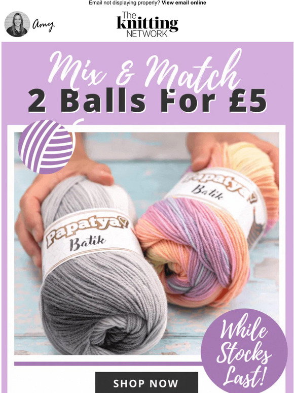 Knitting Network: 📢 FREE Pattern Download + £5 Mix & Match Event! | Milled