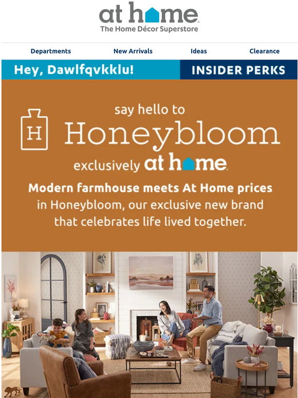 At Home: Farmhouse looks you'll 🧡: The new Honeybloom collection | Milled