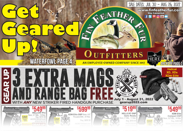 Fin Feather Fur Outfitters: Check Out Our Current Sale Flyers! | Milled