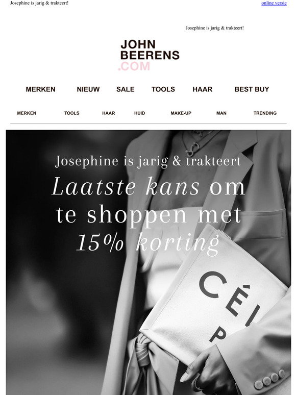 JohnBeerens: Josephine Beerens is jarig & trakteert! 🎉 | Milled