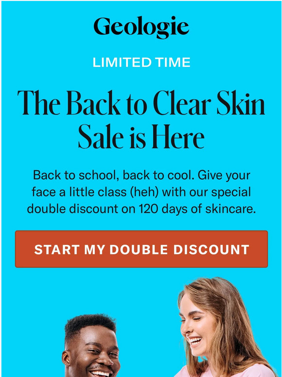 Geologie 🚨 Get A Double Discount 🚨 Back To Clear Skin Sale Milled 