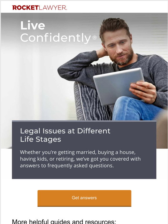 Rocket Lawyer: Here’s how to navigate legal issues at different life ...