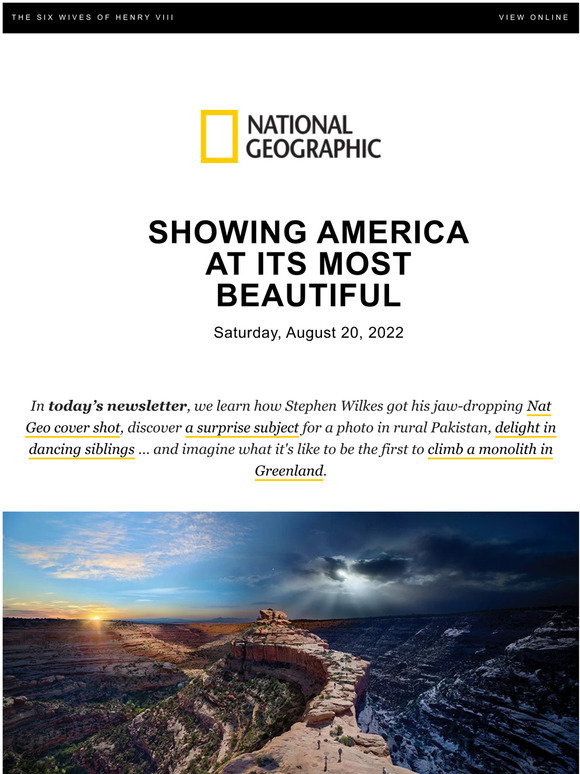 National Geographic: Showing America at its most beautiful | Milled