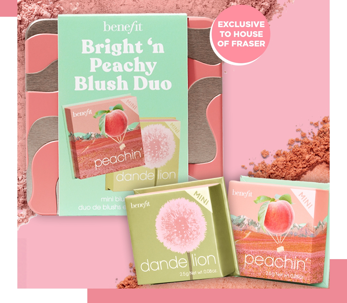 House of Fraser: Exclusive: Benefit's new blush duo | Milled
