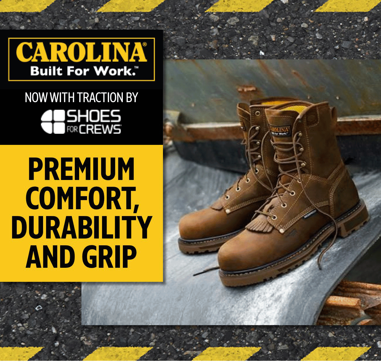 Shoes for Crews: Meet The New Carolina Work Boots With Slip Resistance By SFC | Milled