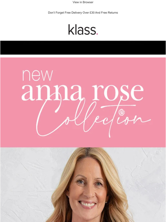 Klass: New Anna Rose Collection Just Landed | Milled