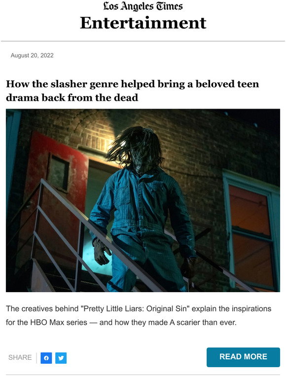 Los Angeles Times: The slasher genre helped revive a beloved teen drama ...