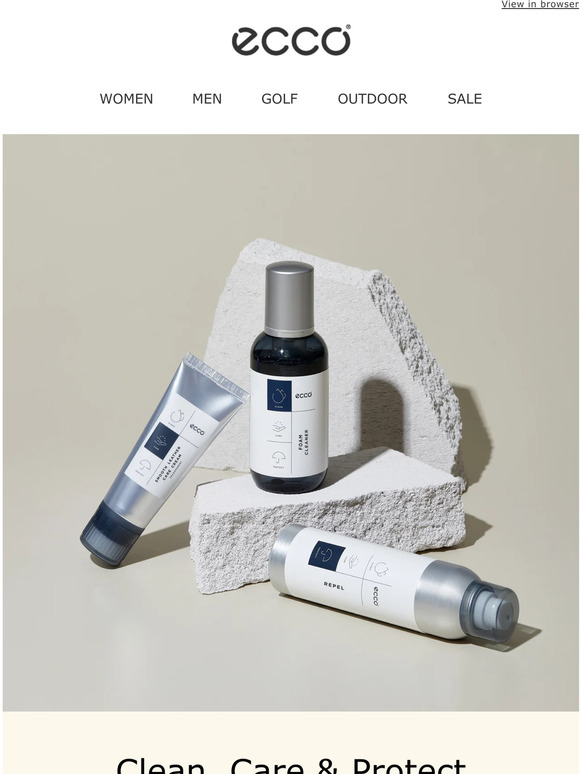 ECCO Canada: Discover simple and effective shoe care | Milled