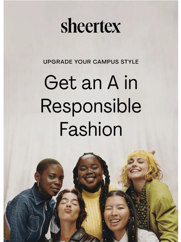 Sheertex: Get back to school ready with Sheertex | Milled