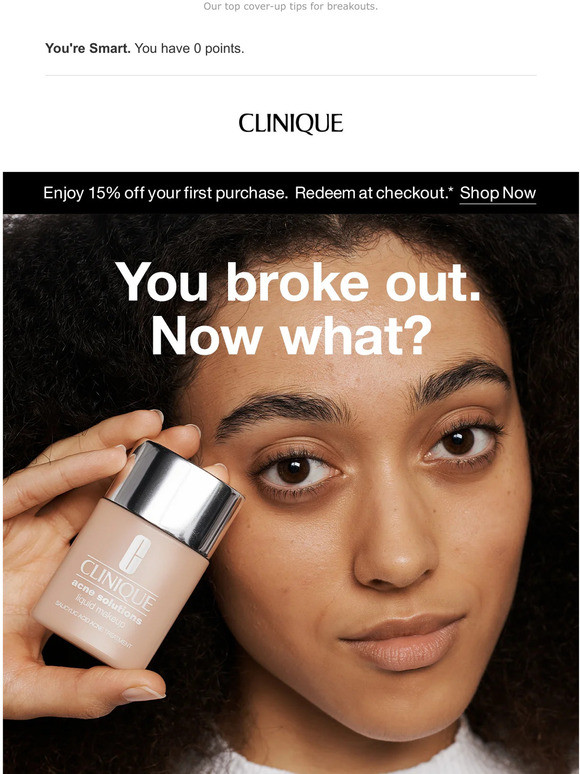 Clinique: Big zit, big night? Here’s what to do. | Milled