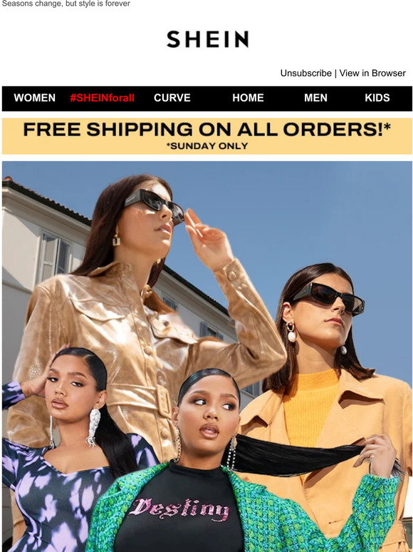SHEIN: #SHEINforall | Introducing Our Fall 2022 Collection | Milled
