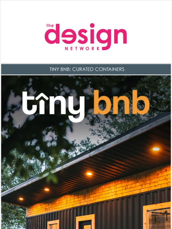 The Design Network: Tiny BNB: Sleek & Modern Container Homes | Milled