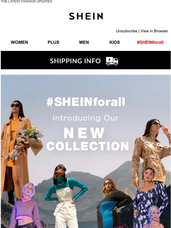 SHEIN: #SHEINforall | Introducing Our NEW Collection | Milled