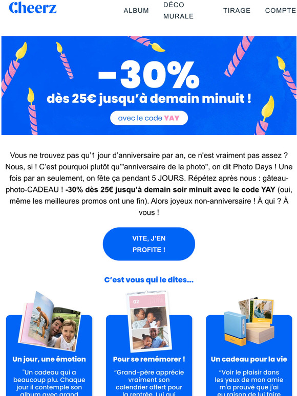 Cheerz: 24 h chrono ⏲️ | Milled