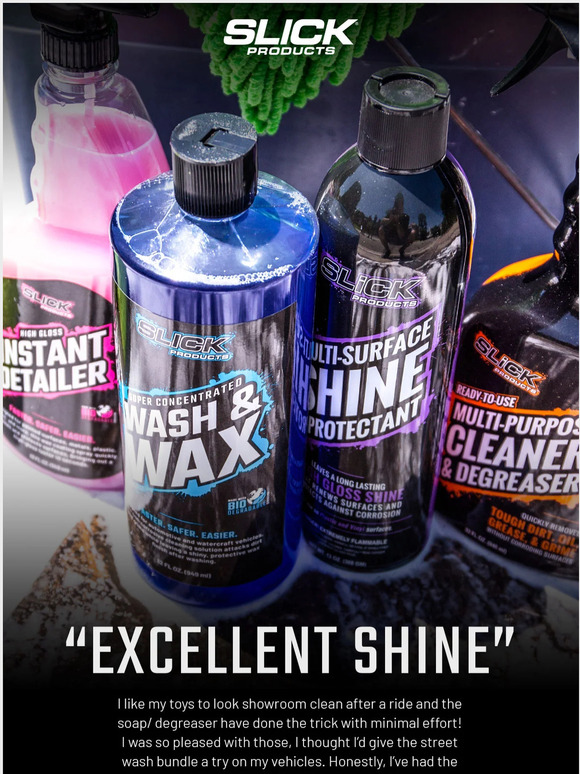 Slick Products: The perfect combo for a flawless finish! 🚗 | Milled