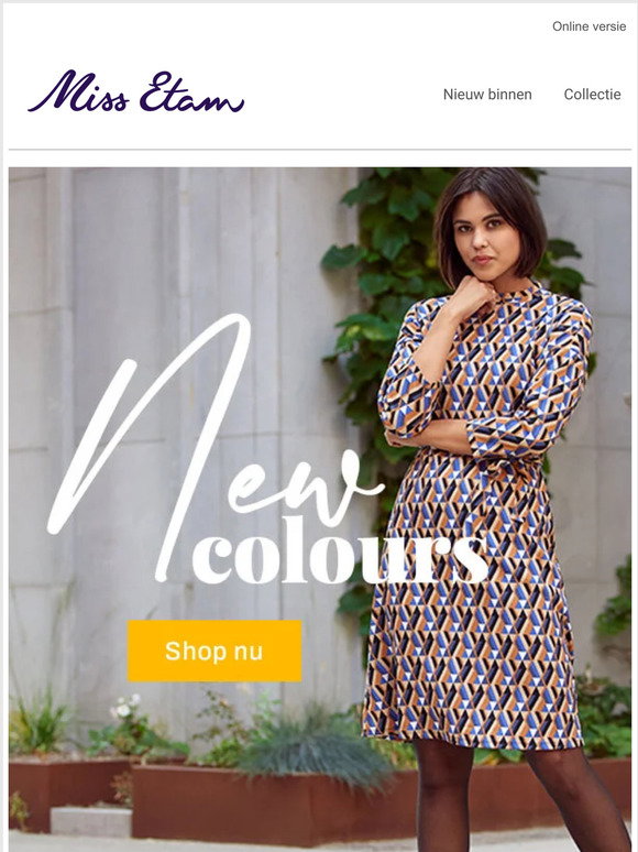 Miss Etam: Nieuw seizoen = nieuwe kleuren 💙 | Milled