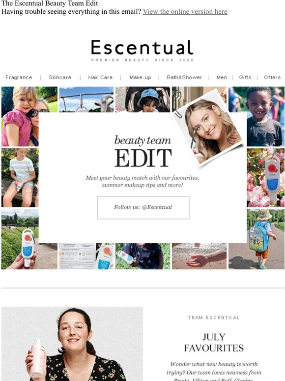 Escentual: The Escentual Beauty Team Edit | Milled