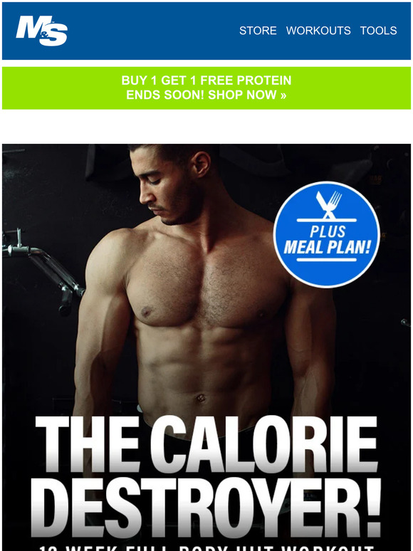 Muscle & Strength: The Calorie Destroyer: 12 Week Workout & Meal Plan ...