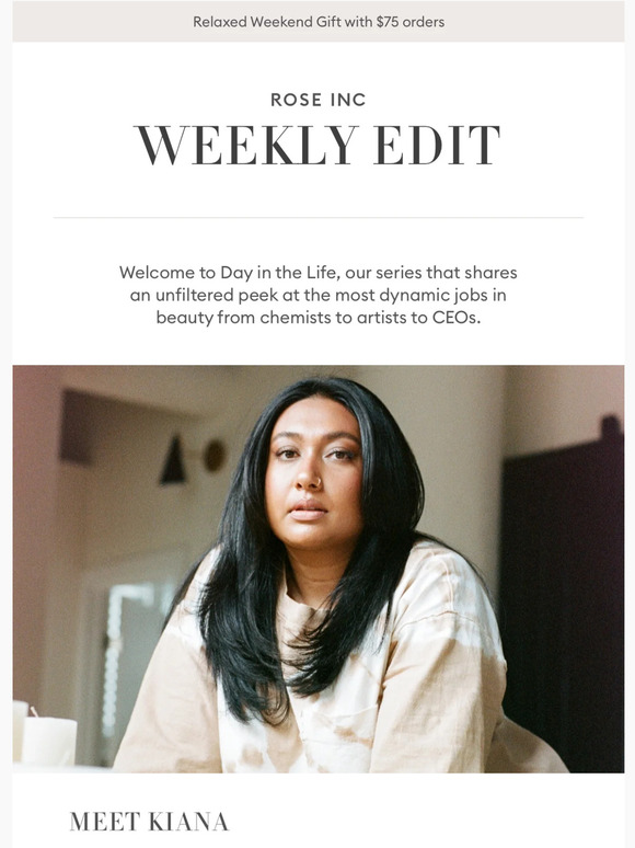 Rose Inc: Meet Kiana, Rose Inc’s Head of eCommerce | Milled