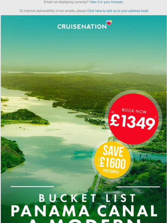 Cruise Nation: Panama Canal a Modern Wonder from £1349pp | Milled