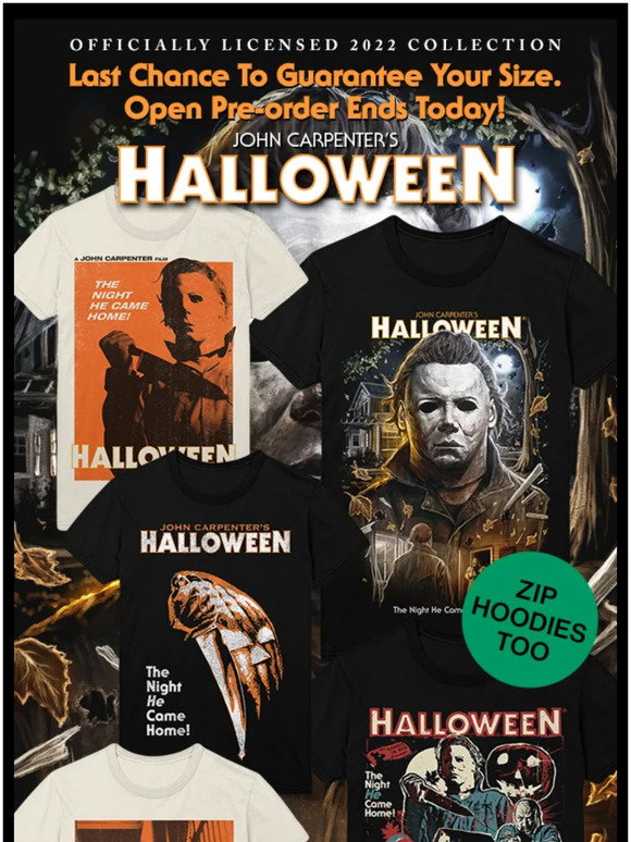 Gutter Garbs: Halloween Pre-order Ends Today | Milled