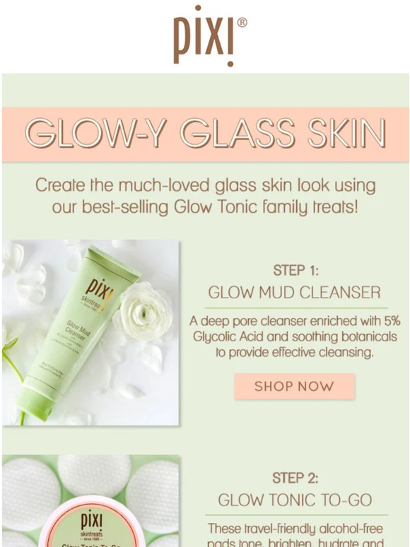 Pixi: Lovely, 5 Steps To Glass Skin! | Milled