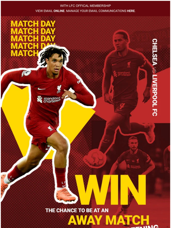 Liverpool FC: Win a place at our VIP screening at Anfield for your ...