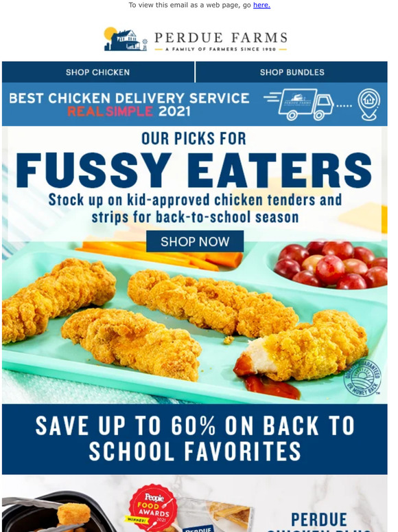 Perdue Farms: Incoming: Kid-Friendly Dinner Ideas 🧒 | Milled