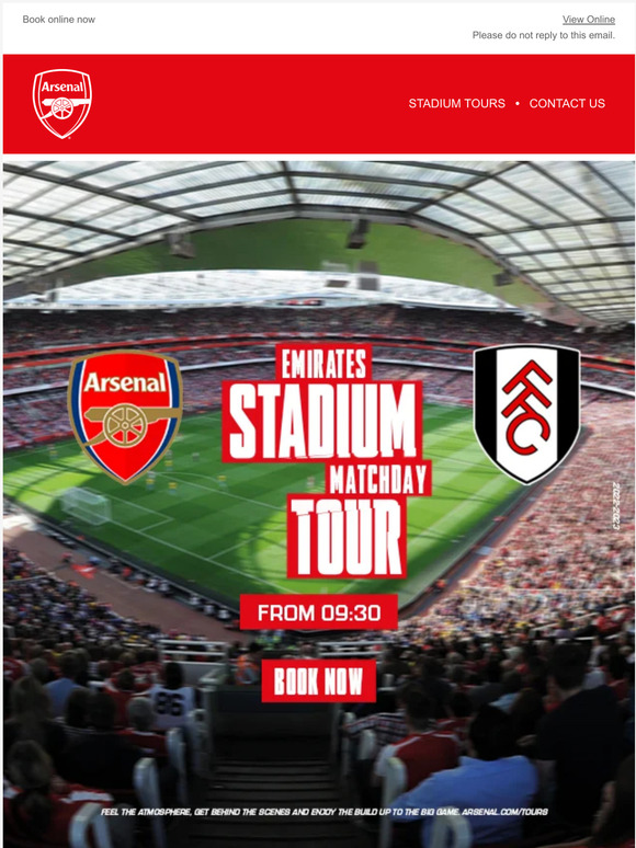 Arsenal: Arsenal Matchday Stadium Tour | An Unforgettable Experience 🔥 ...
