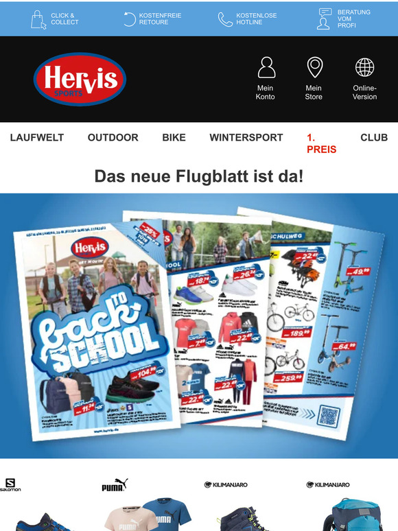 Hervis: Das neue Flugblatt ist da! 💥 | Milled