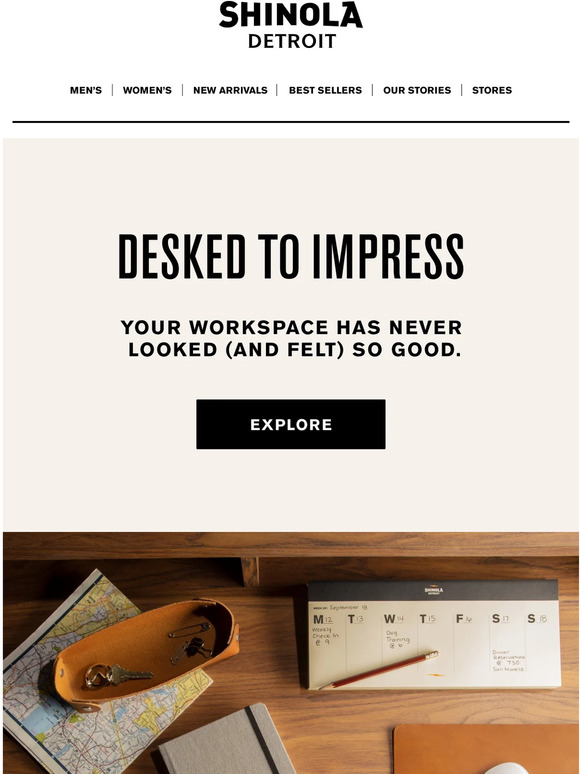 Shinola: Design a workspace that looks (and feels) good. | Milled