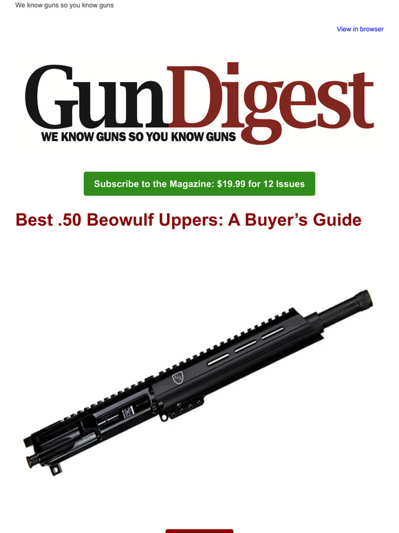 gundigeststore.com: .50 Beowulf Uppers | High-End Hunting Rifles | New ...