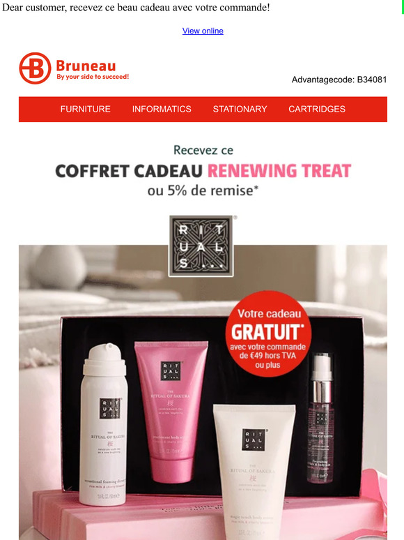 Bruneau: Le coffret "Rituals of Sakura" pour une rentrée en douceur ...