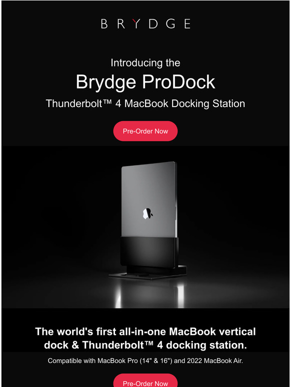 Brydge: The secret's out - Meet the new Brydge ProDock. | Milled