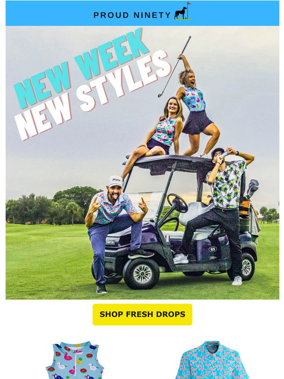 Proud90: New styles to kick off your week! | Milled