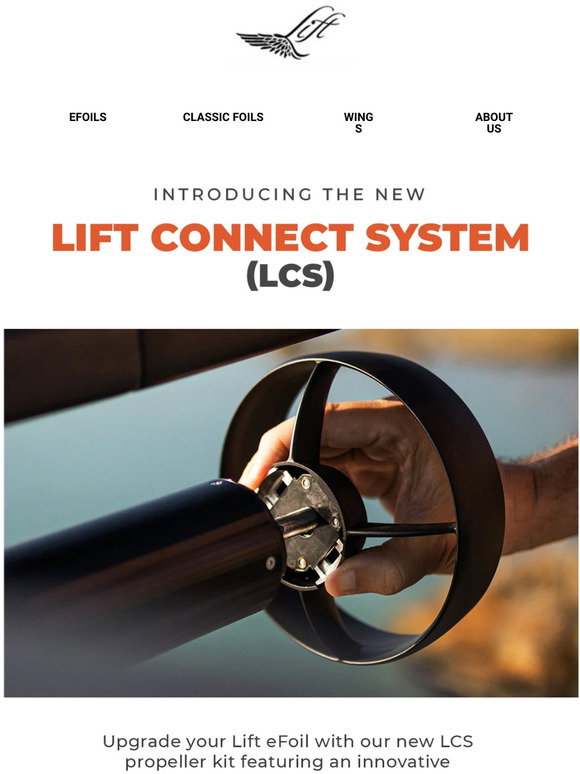 Lift Foils: The New Lift Connect System | Milled