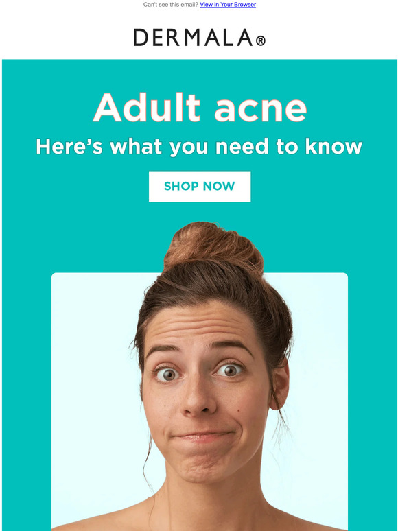 Dermala: Adult acne: everything you need to know | Milled