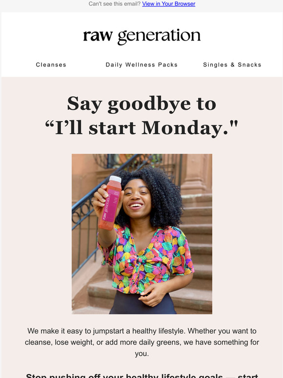 Raw Generation: Why start monday... | Milled